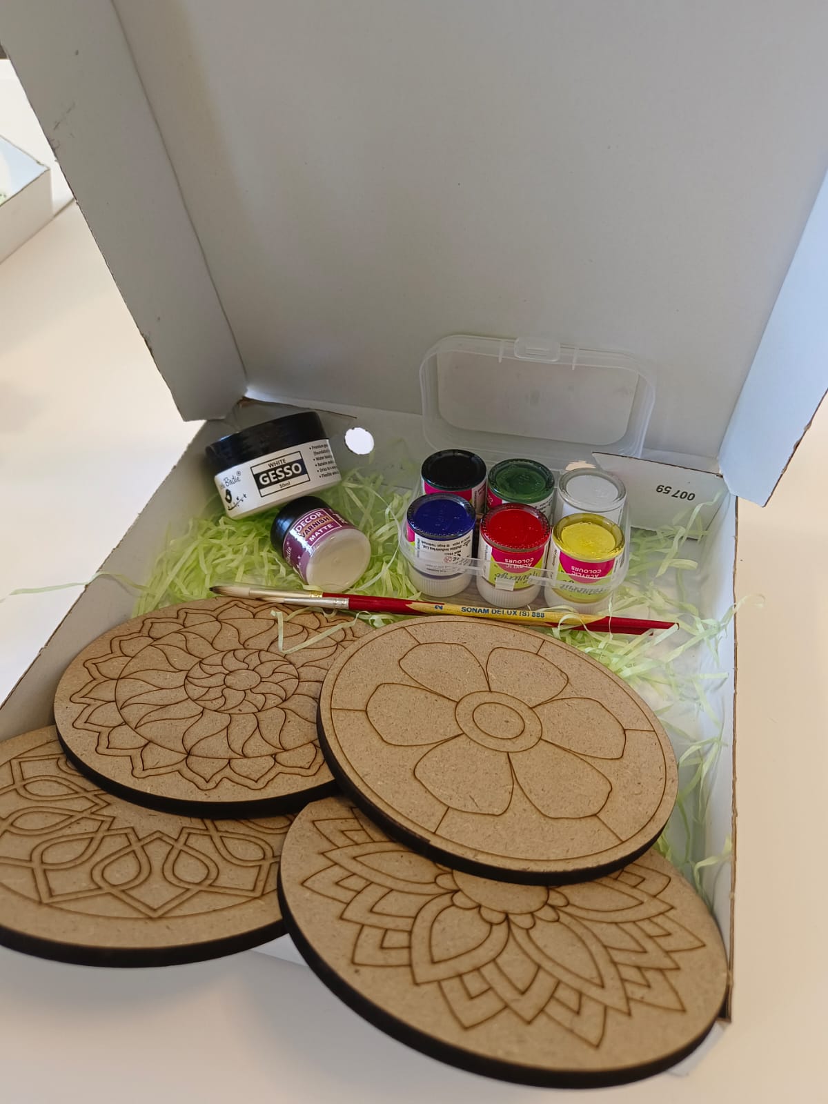 Coaster painting kit – ArtSplash Store