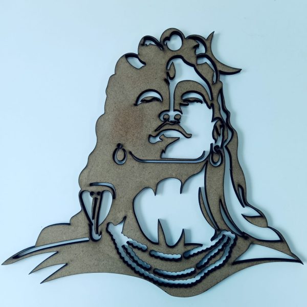 Adi Yogi MDF Cutout - Artsplash Store – ArtSplash Store
