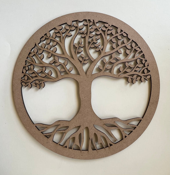 MDF Tree of Life cut out 8" – ArtSplash Store