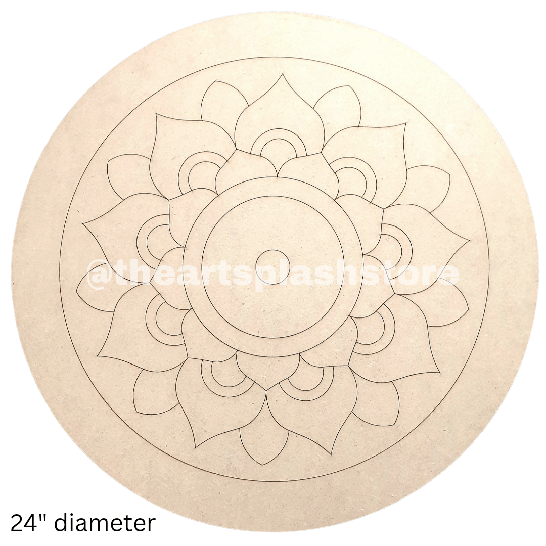 Premarked Lippan Mandala MDF Board - Artsplash Store – ArtSplash Store